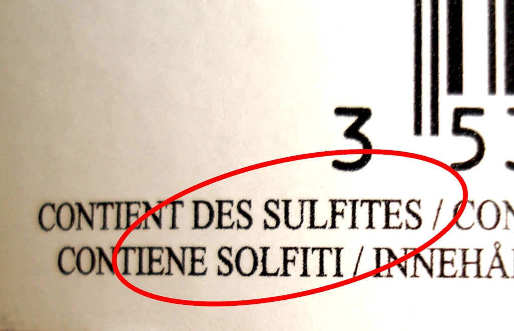 Les sulfites